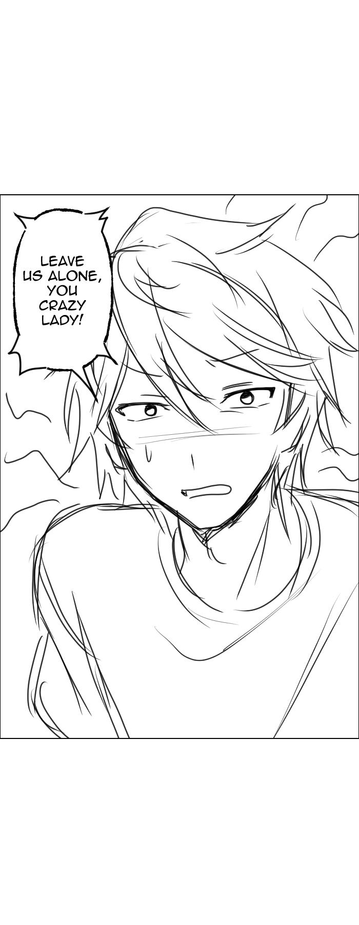 My Daily Life As a Ghost! Episode 27 "Crazy Lady" - ibisPaint