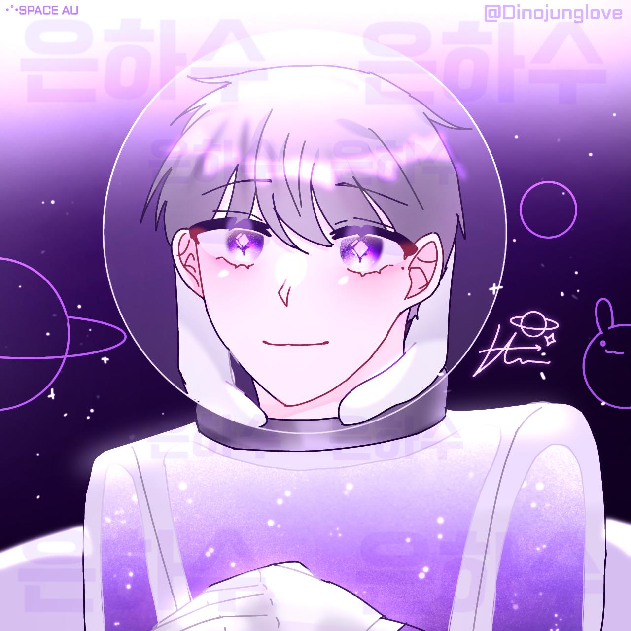 뜰팁 팬아트들 20들의 추억. sPACe AU🌍 - ibisPaint