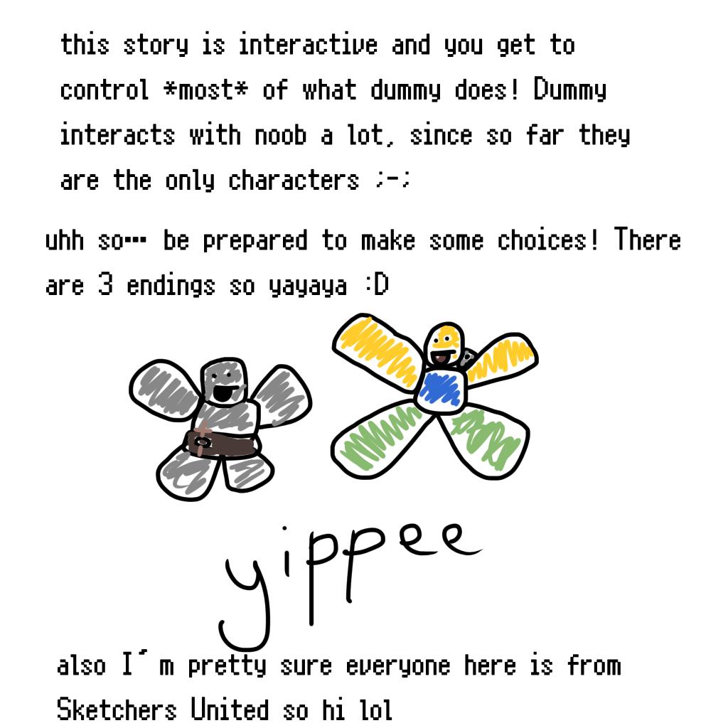 Noob’s Secret Door 1: Introduction (characters+info) - ibisPaint