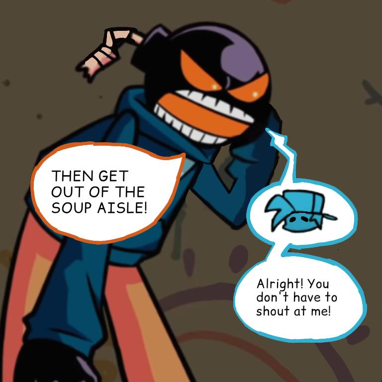 Soup store ( fnf ) Эпизод1 Soup store - ibisPaint