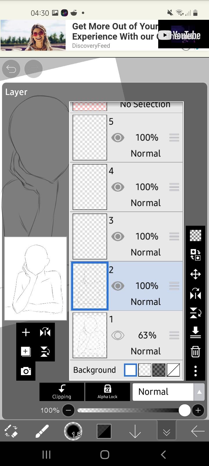 How to color (Zenny1556 style Number 1 Tracing a base - ibisPaint