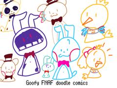 Goofy FNAF Doodle Comic (PWPO) Doodled 2 Times BIRTHDAY SURPRISE FOR ...