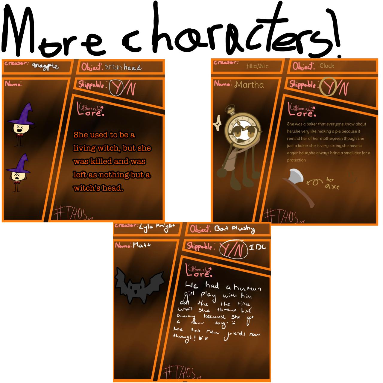 The halloween object show! SpOoKy 4% More characters! - ibisPaint