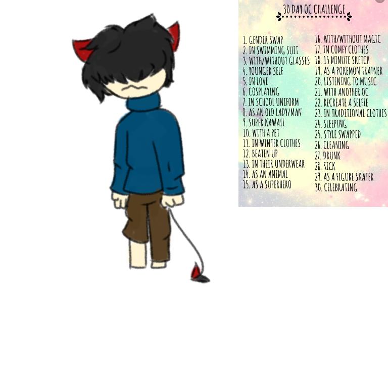 30 day Oc Challenge Trash 4 EEEE - ibisPaint