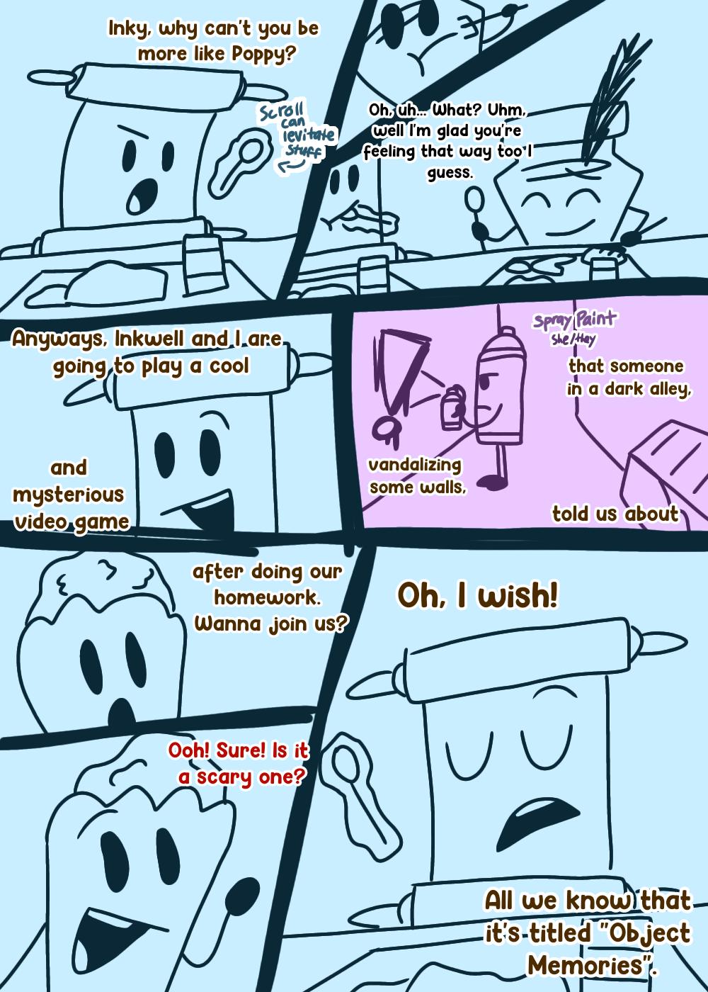 Memory Synchronization (CH 1) [7] Object Memories - ibisPaint