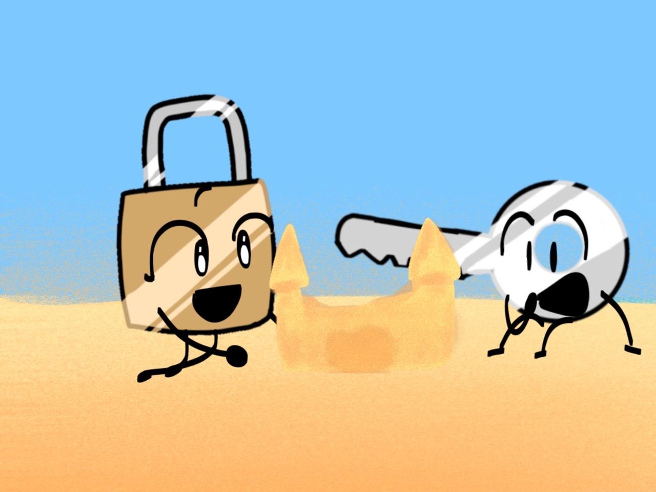 A Goofy Sentient Object Show! Object 45 Sand Sculpter! Pt 1 - ibisPaint