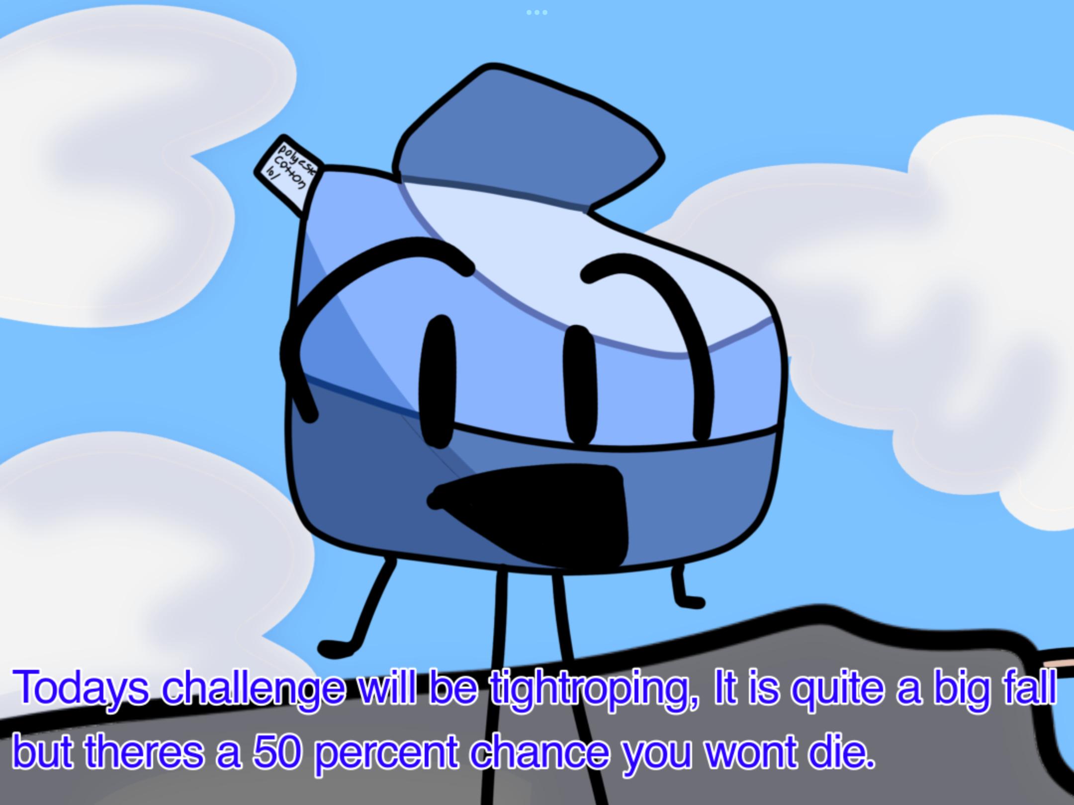 A Goofy Sentient Object Show! Object 48 Tightroper! (CRINGE) - ibisPaint