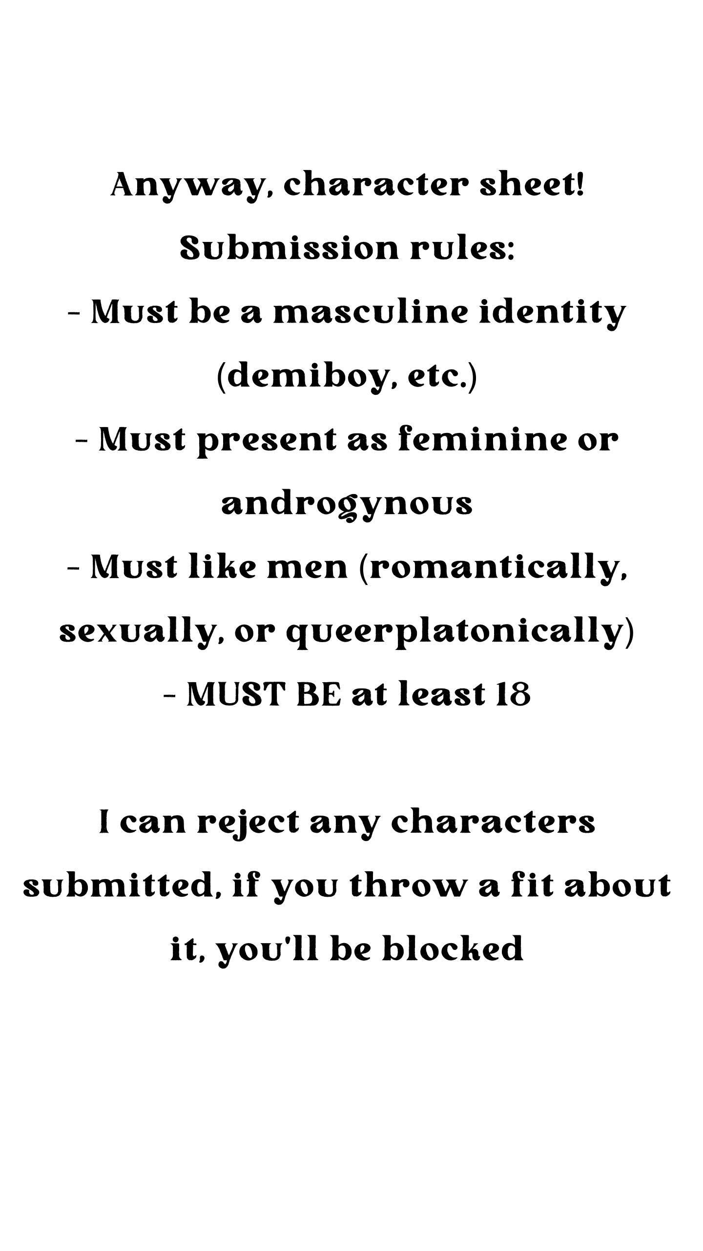 FEMBOY FRENZY 1 Femboys Info + CS/Rules! - ibisPaint