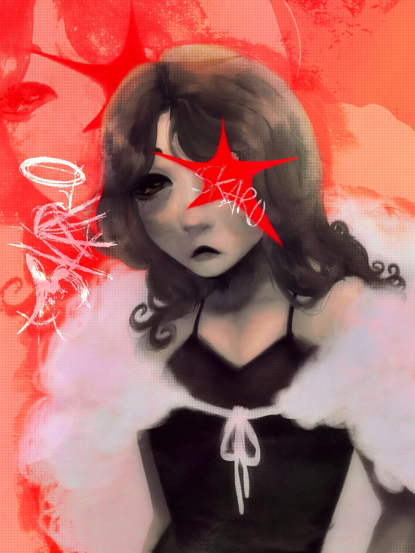 SKARO GOOFINESS Hypnotized 1590 ppl Art - ibisPaint