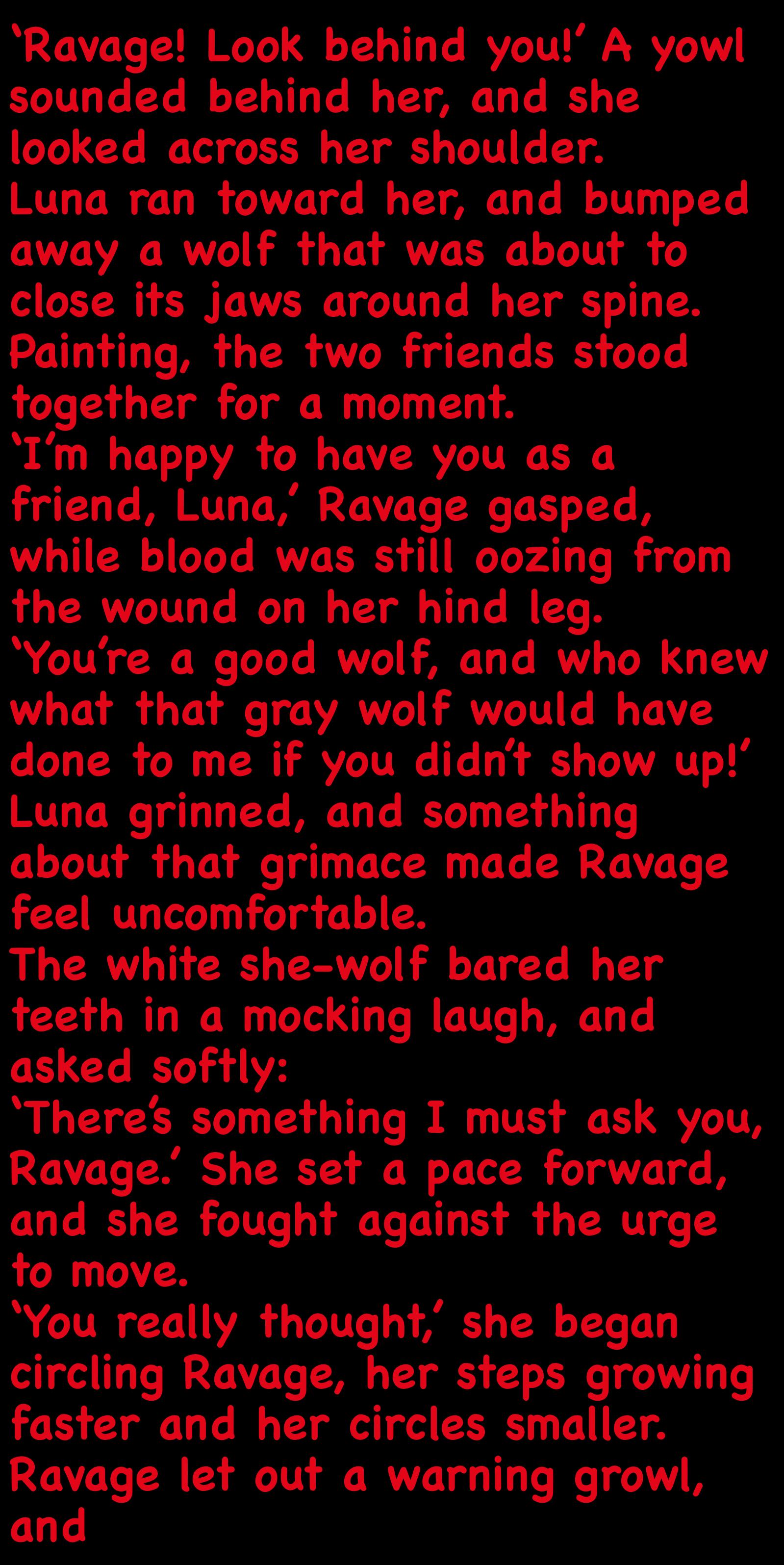 Randomnessssssssss I drew a wolf4 Ravage: excerpt - ibisPaint