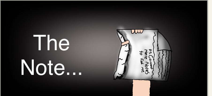 The note... 01 Meeting the main characters - ibisPaint