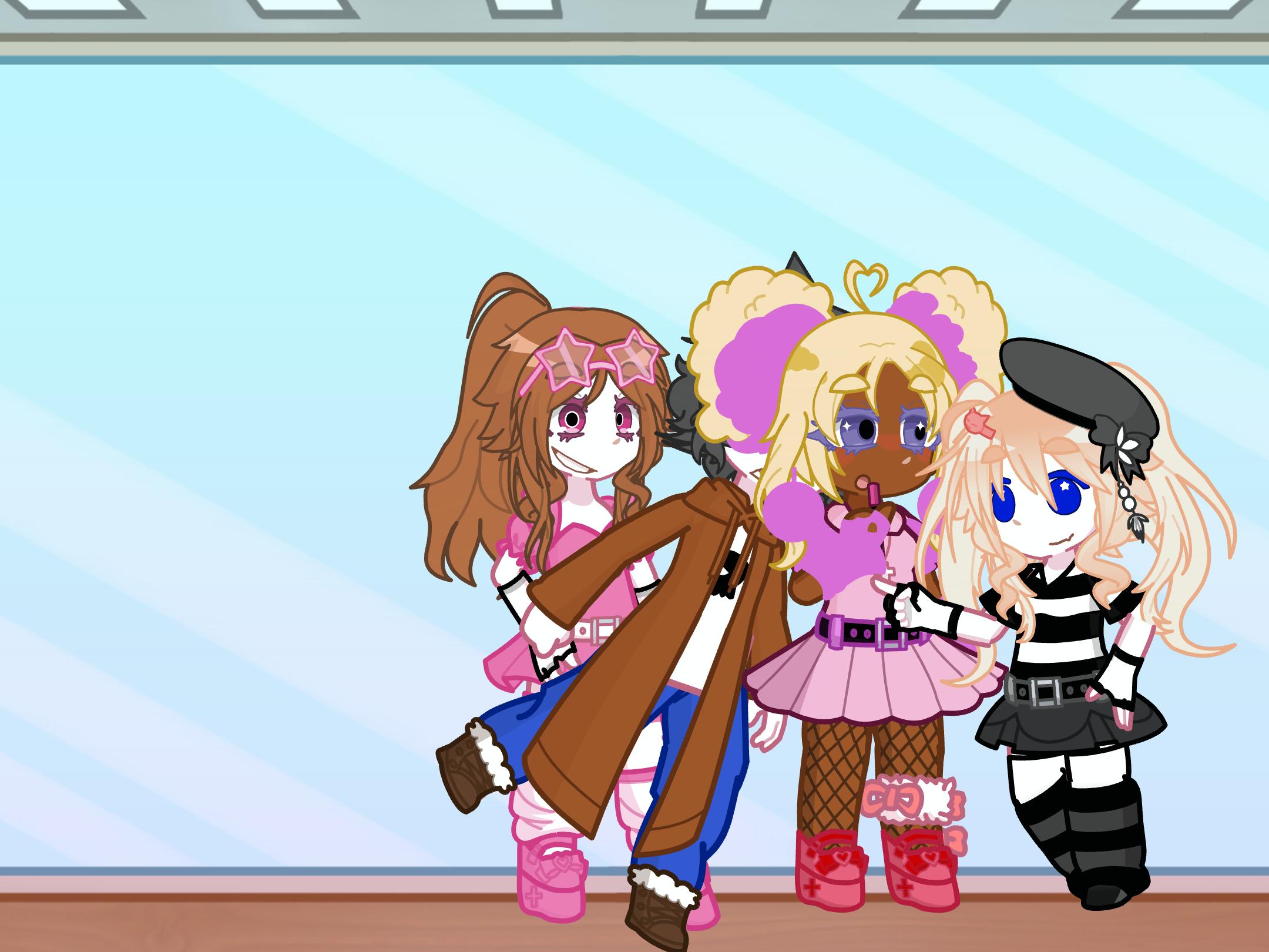 How We Fell Inlove Kissed 3) Hallway fall - ibisPaint