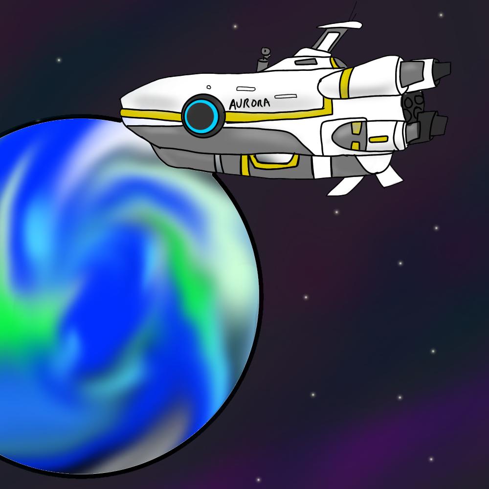 Subnautica: Beneath the Waves Chapter 1 The Aurora - ibisPaint