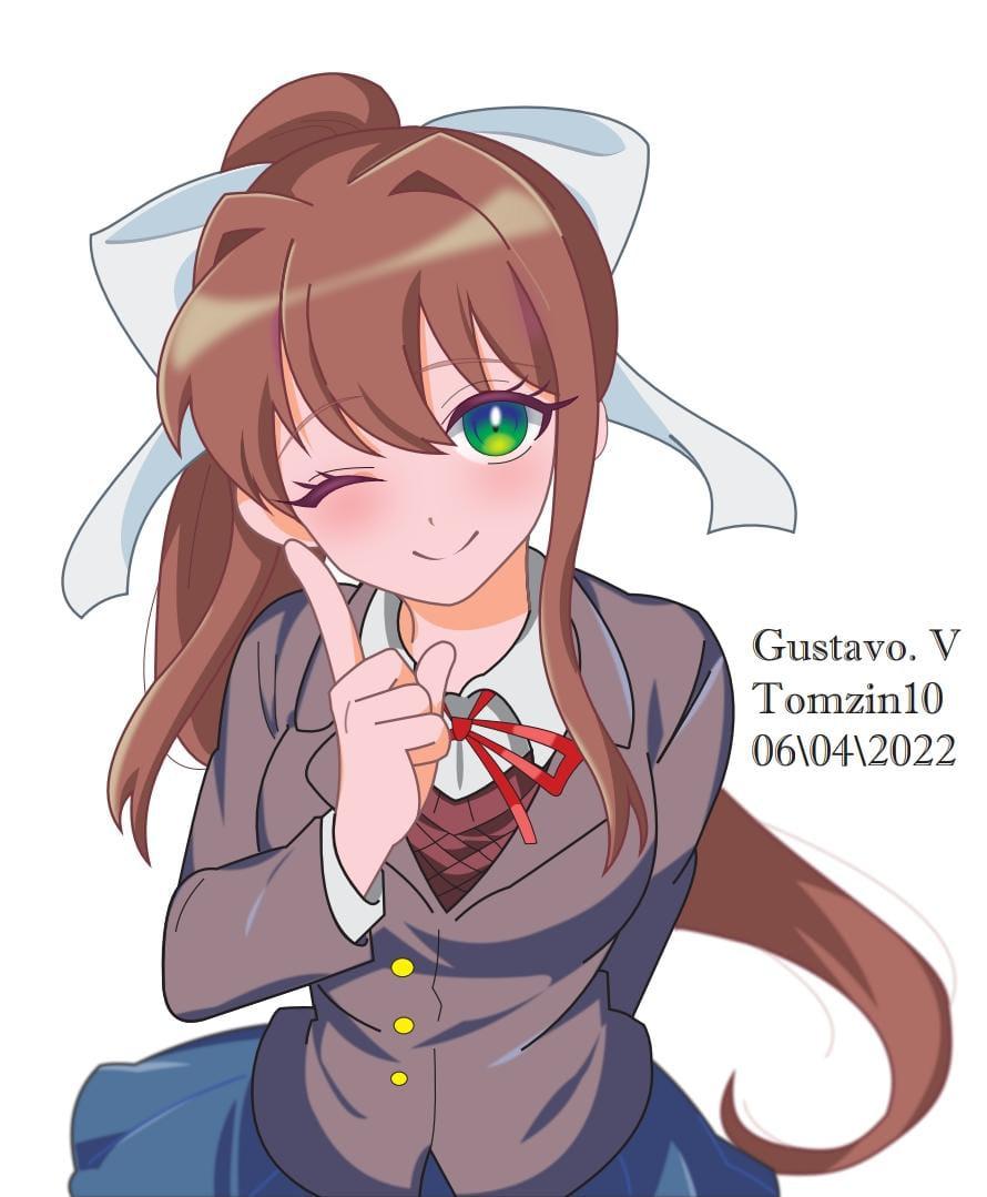 DDLC: LOADING...... Capítulo4 Chato esse avisos eu sei - ibisPaint