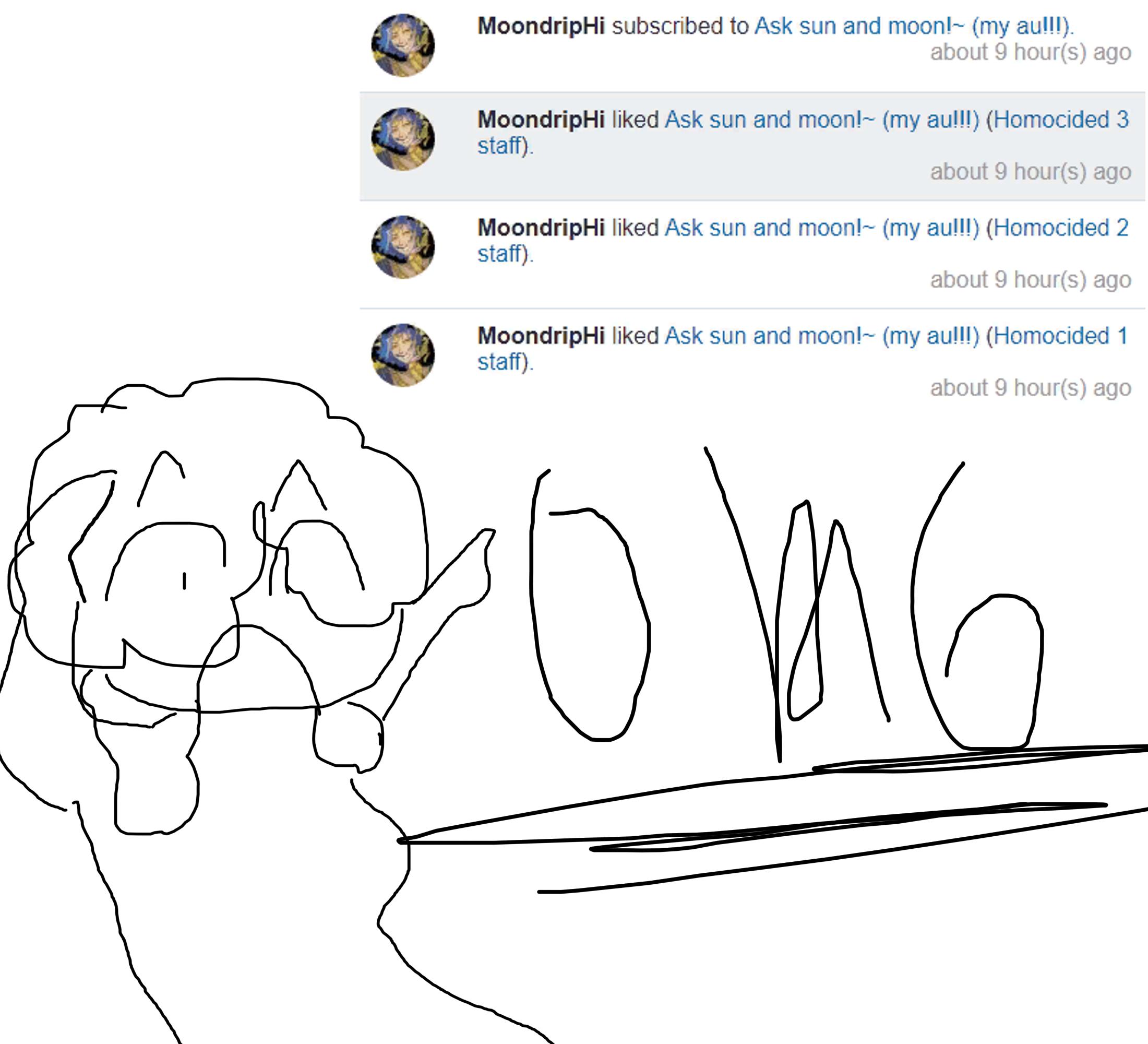 Ask sun n moon!~ (my au!) ☀️🌖 Homocided 4 staff MOONDRIP??? FIRST SUB?????? - ibisPaint