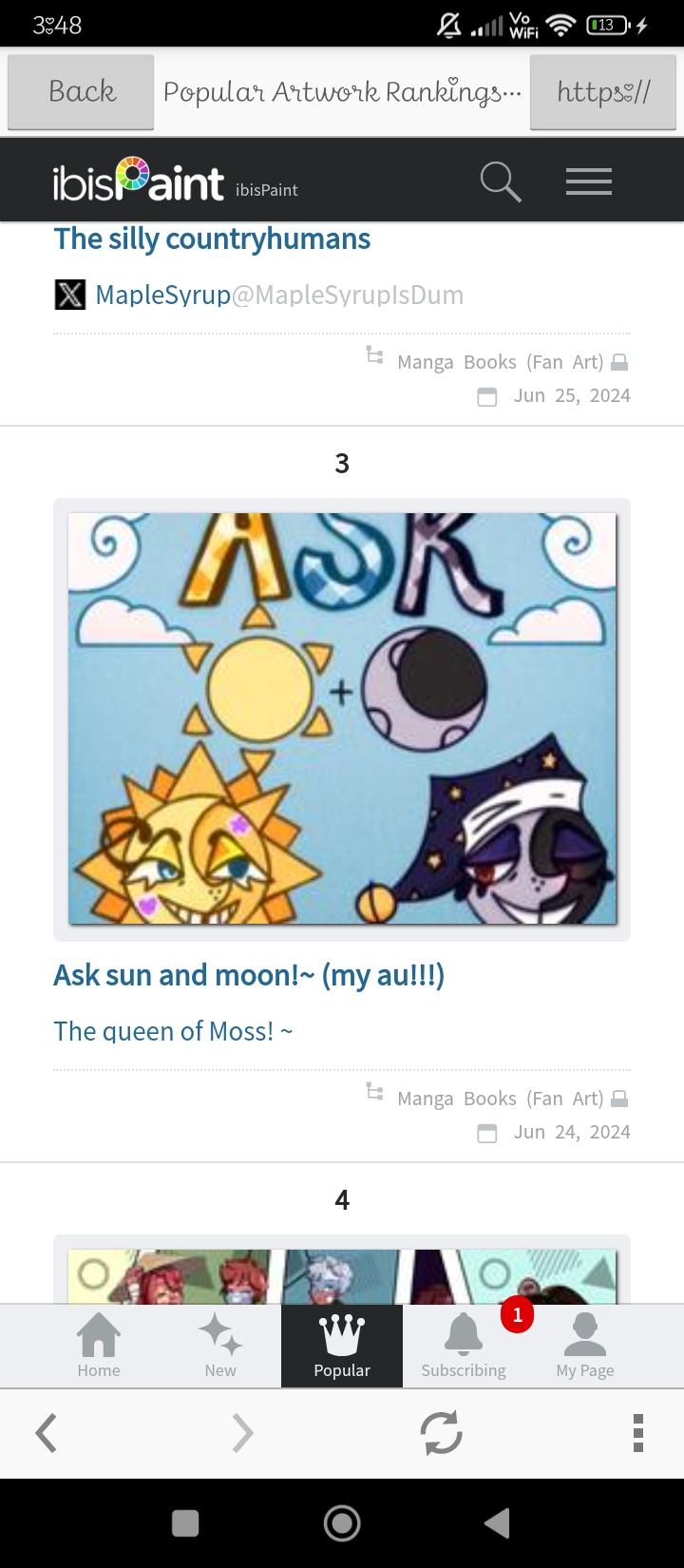 Ask sun n moon!~ (my au!) ☀️🌖 Homocided 77 staff YOOOO - ibisPaint