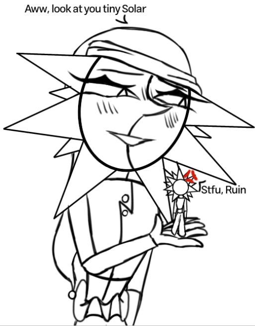 The Solar and Ruin Show(My AU) Episode 29 Tiny Solar!? - ibisPaint