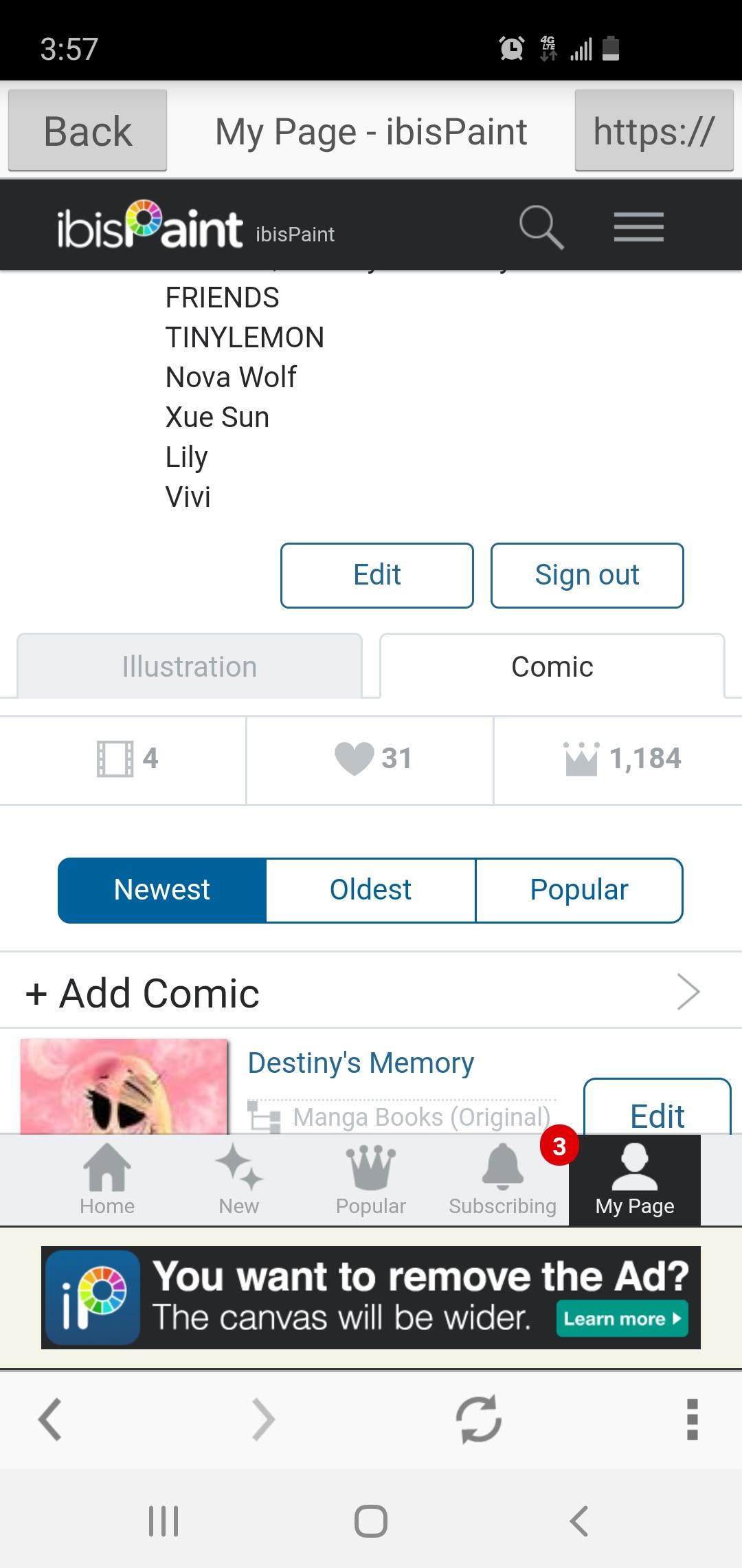 (GO TO NEXT COMIC,2) //ended// Episode...4 DECIDE - ibisPaint