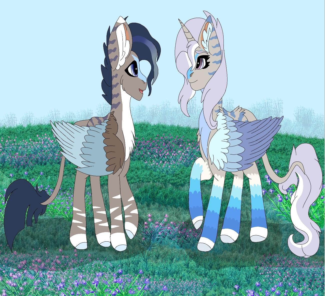 Mlp Genshin AU Art 20 MLP FATUI AU - ibisPaint