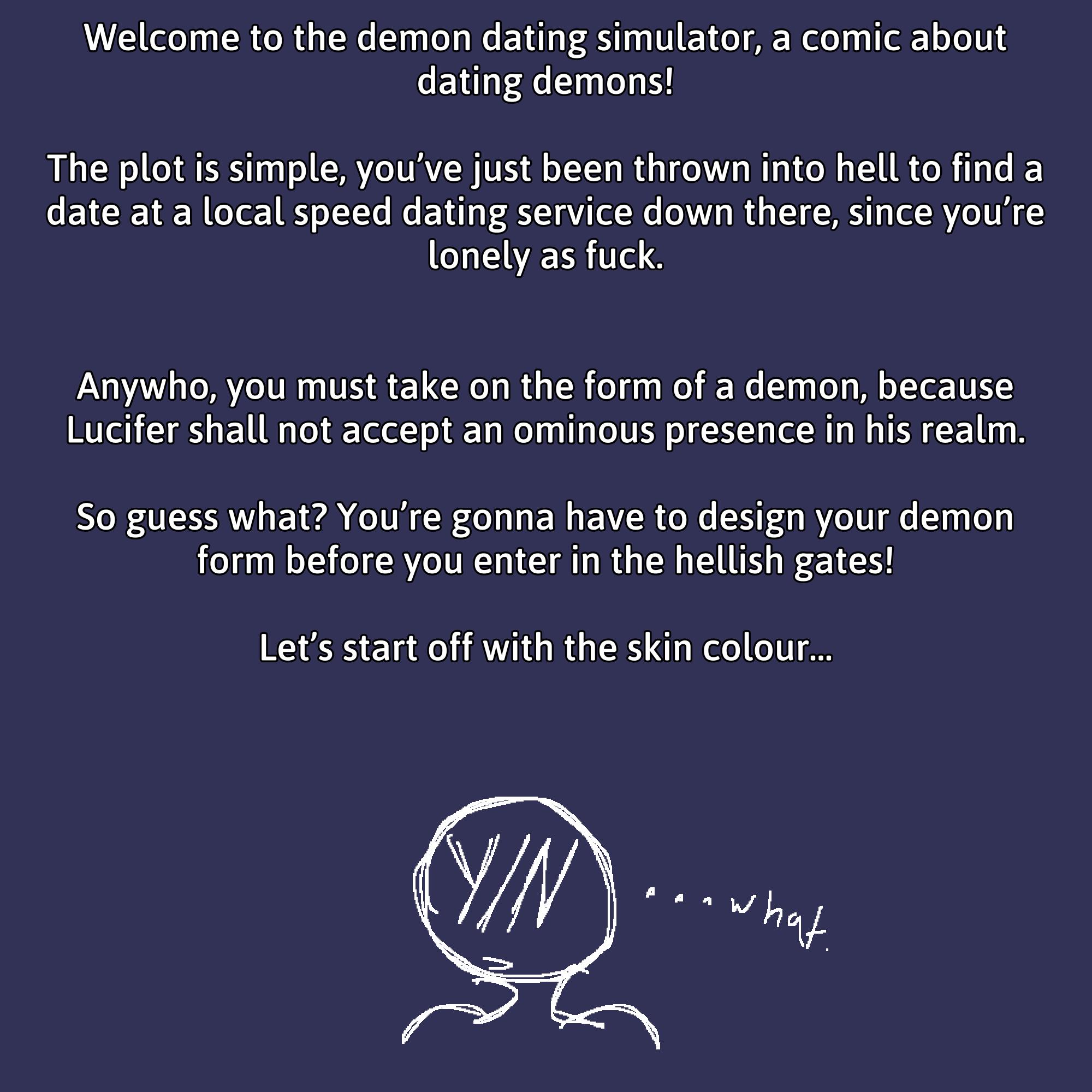 demon dating sim. rizzed 1 demons Intro + Demon Designing (1) - ibisPaint