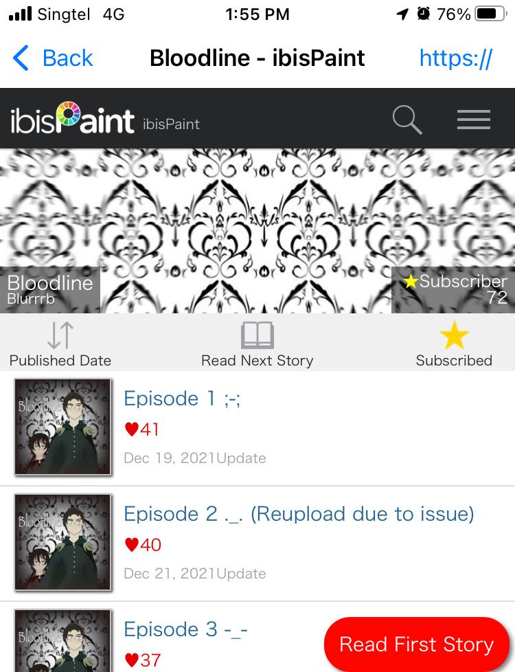 Comics I recommend :) Episode 4 Bloodline - ibisPaint