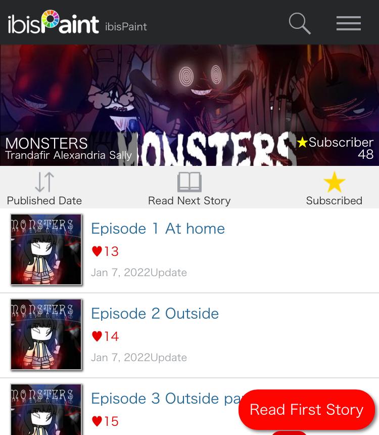 Comics I recommend :) Episode 6 MONSTERS - ibisPaint