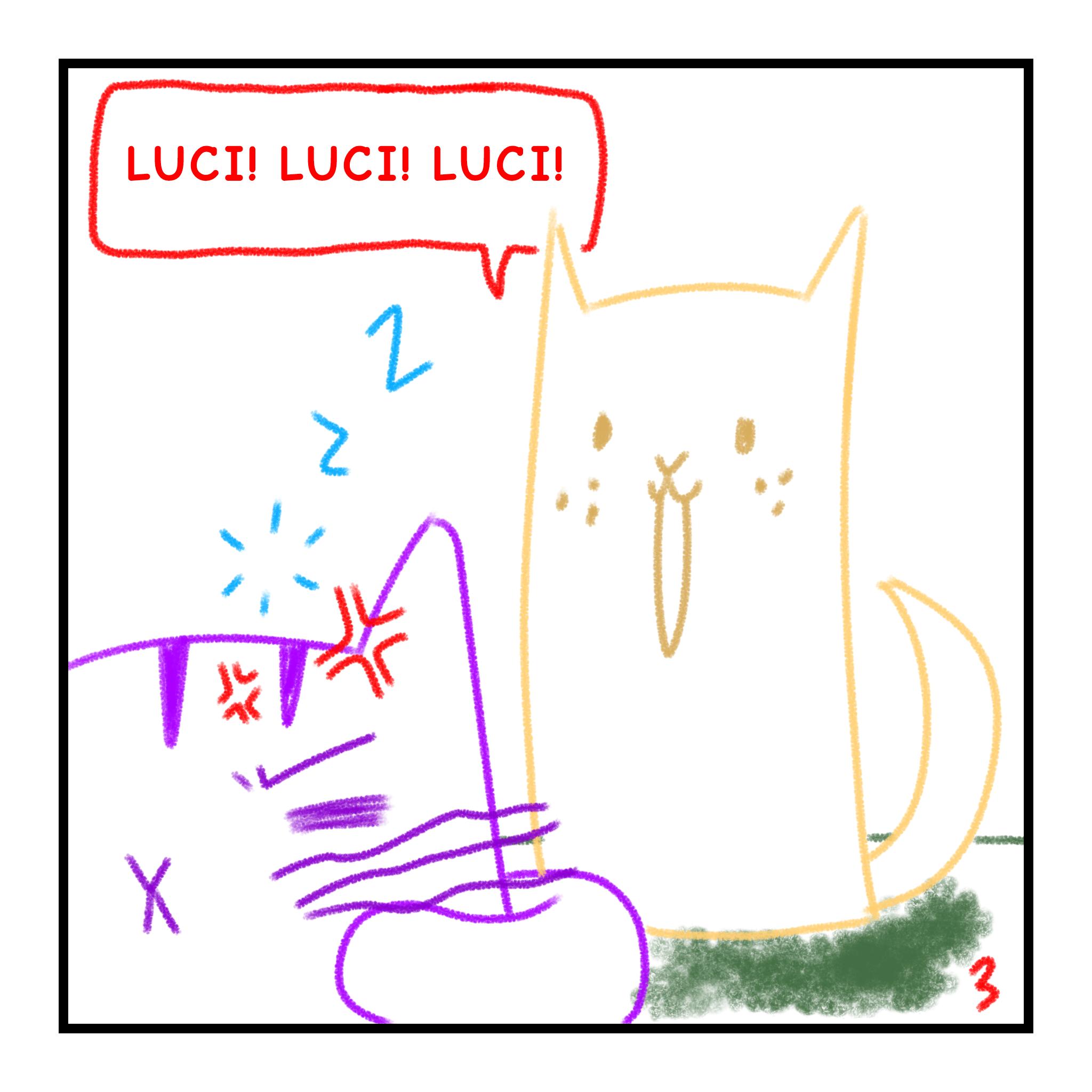 Max & Luci Episode 1: The regrettable cat - ibisPaint