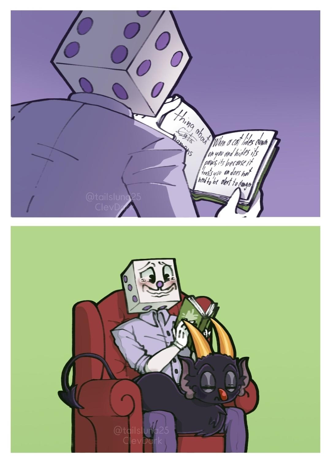 Las aventuras de un dado 🎲♣️♦️5 🙀🙀 - ibisPaint