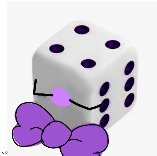 Las aventuras de un dado 🎲♣️♦️9 😦 - ibisPaint