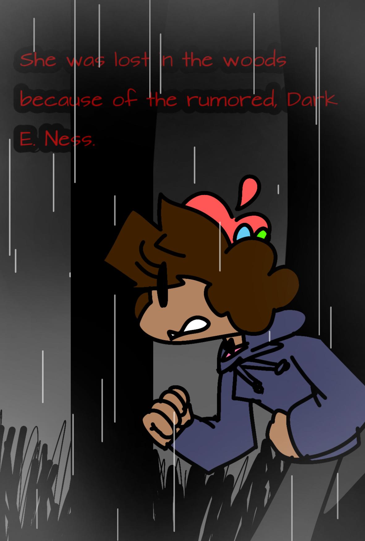 Creepypasta Art Comic Creepiness 5 Never Bully Dark E. Ness - ibisPaint