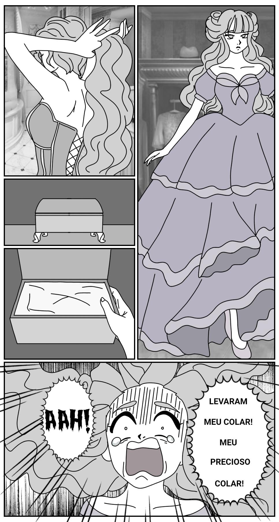 Até a próxima morte Capitulo1 Assalto a mansão M'lila - ibisPaint