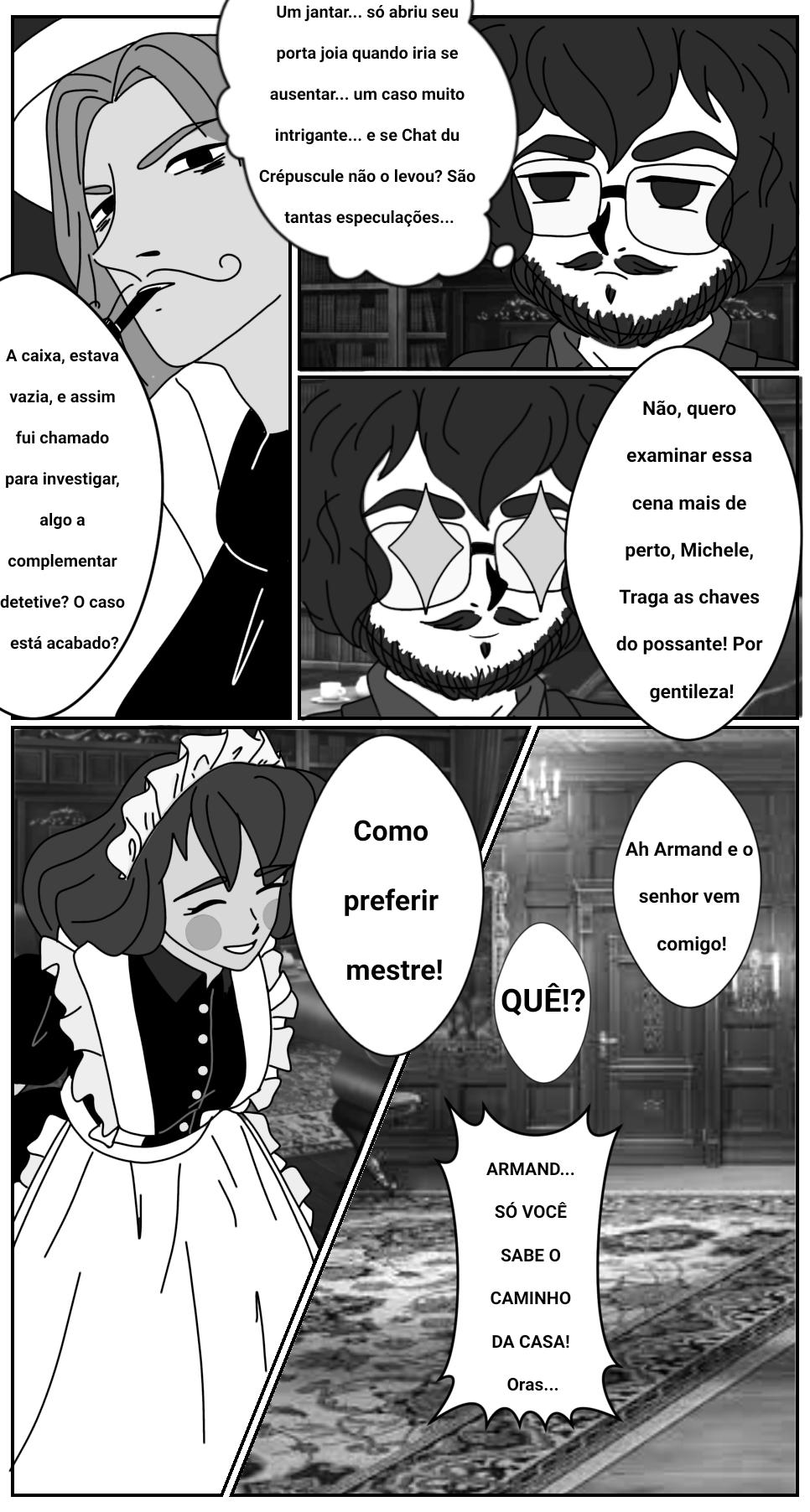 Até a próxima morte Capitulo1 Assalto a mansão M'lila - ibisPaint