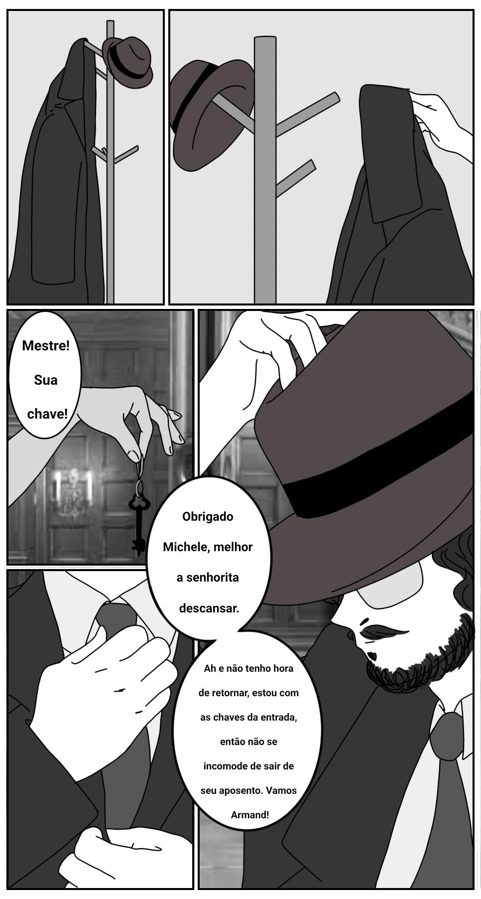 Até a próxima morte Capitulo1 Assalto a mansão M'lila - ibisPaint