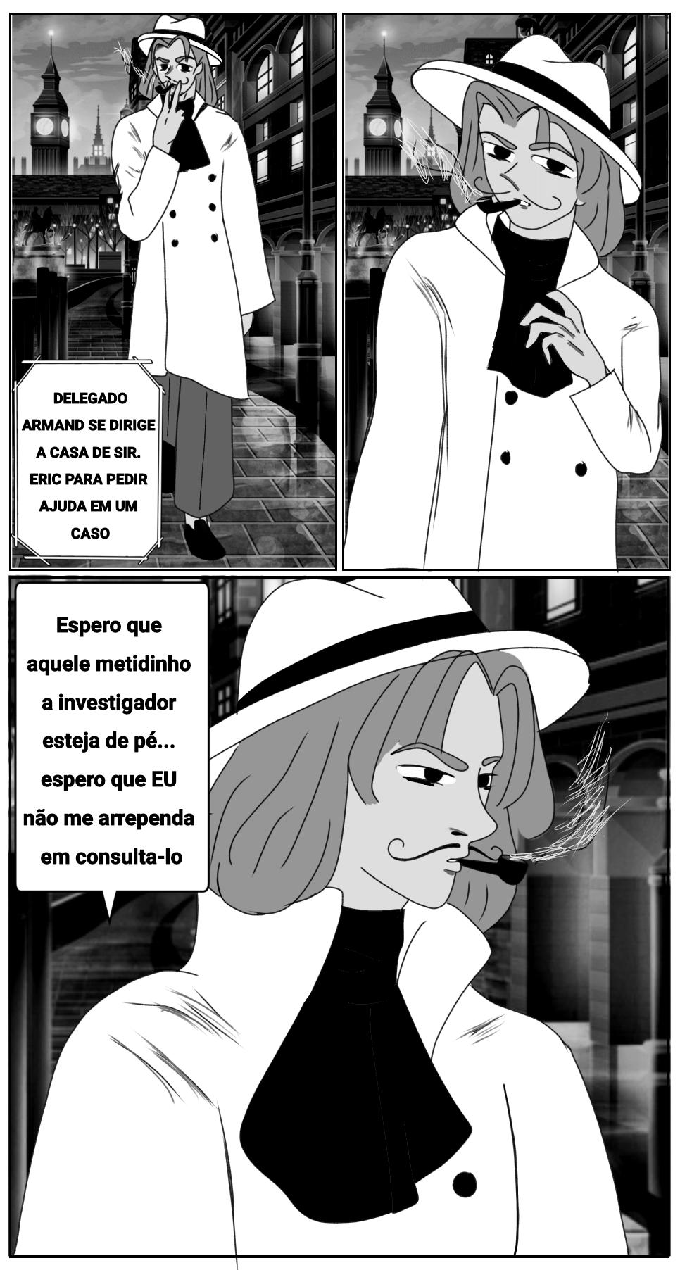 Até a próxima morte Capitulo1 Assalto a mansão M'lila - ibisPaint