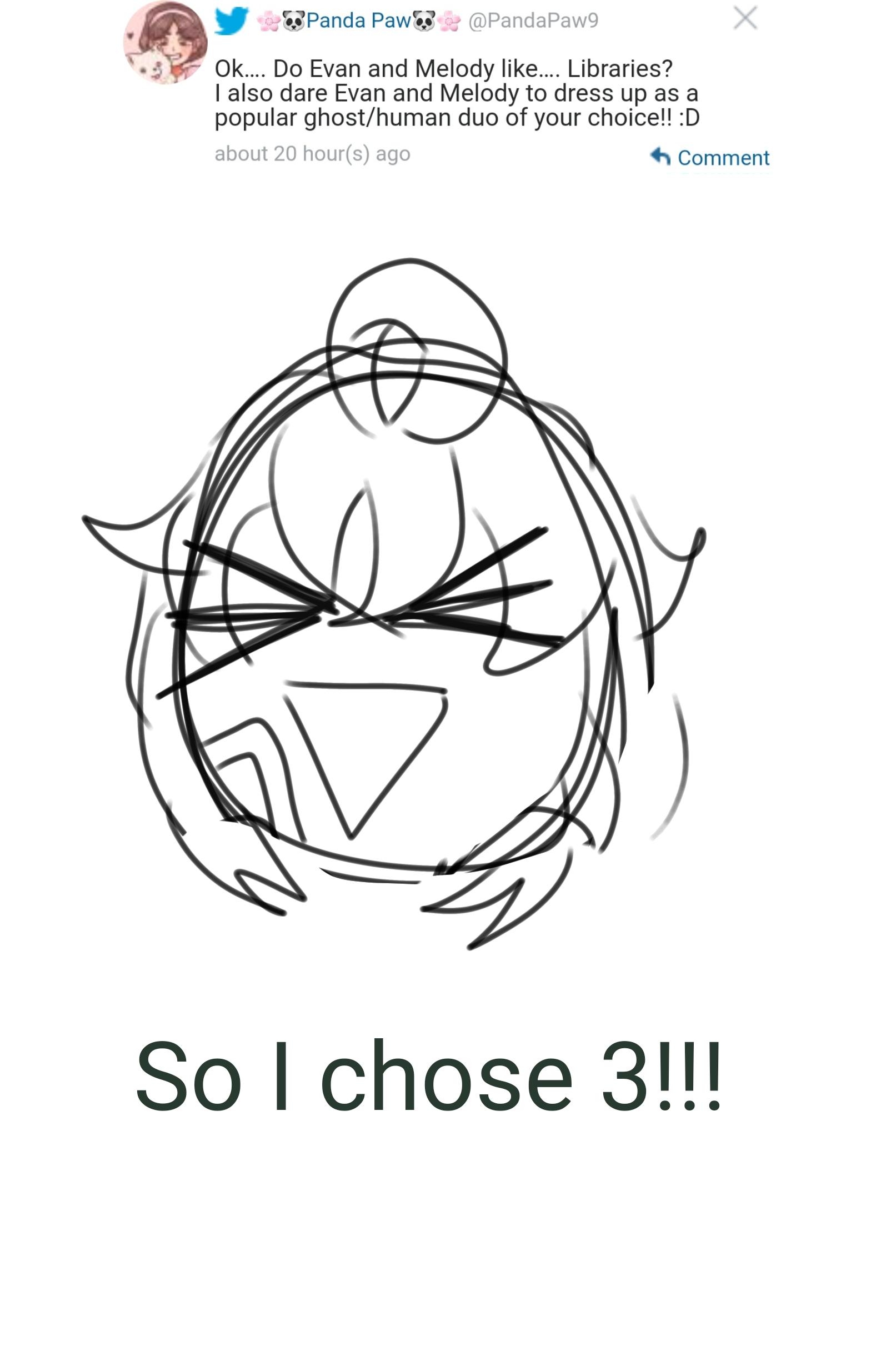 Ghostly Melody (OLD) Chapter 27 QnA 3 - ibisPaint