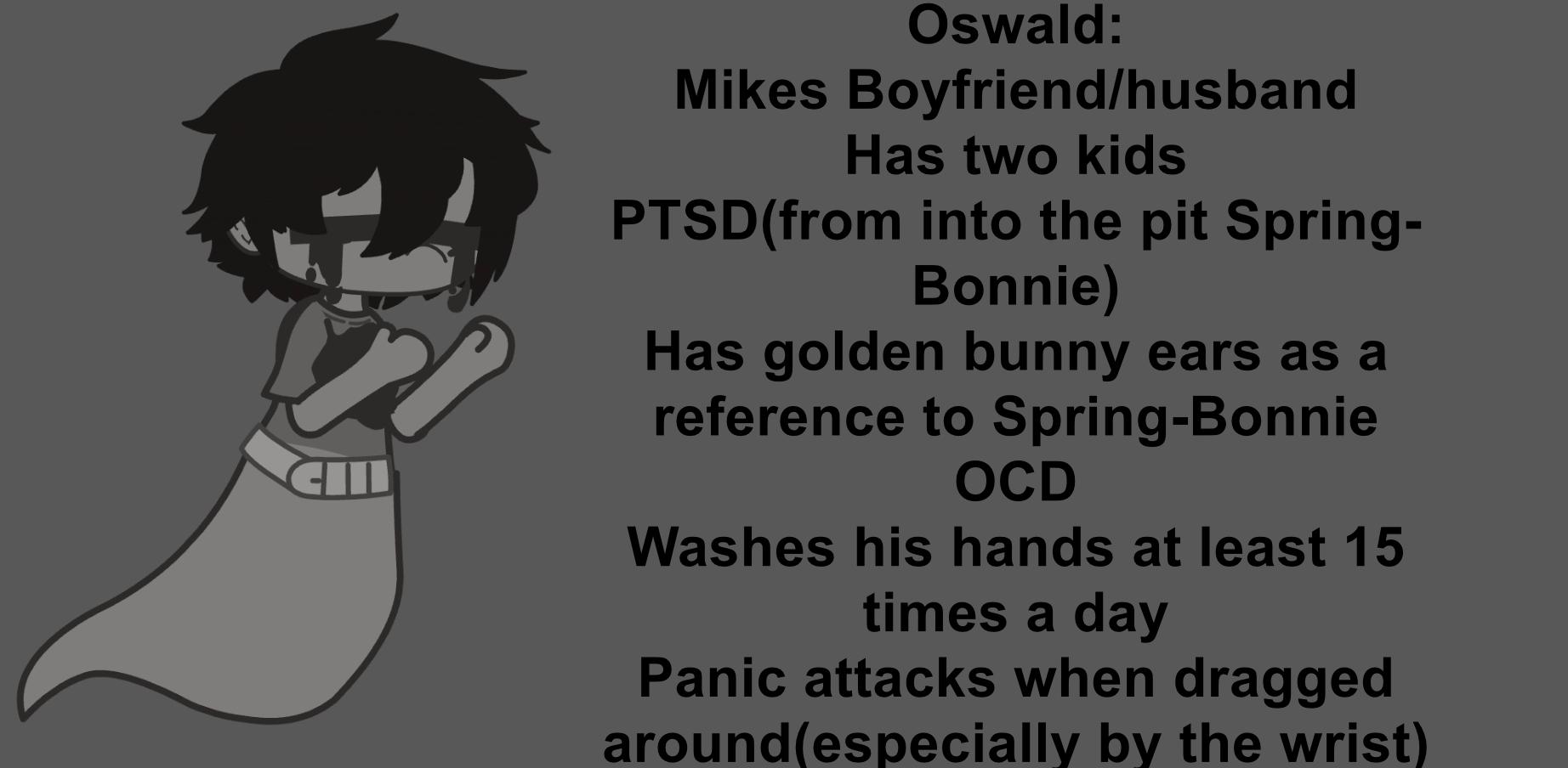 Fnaf Realistic AU Episode 6 Oswald/Ozzy details - ibisPaint