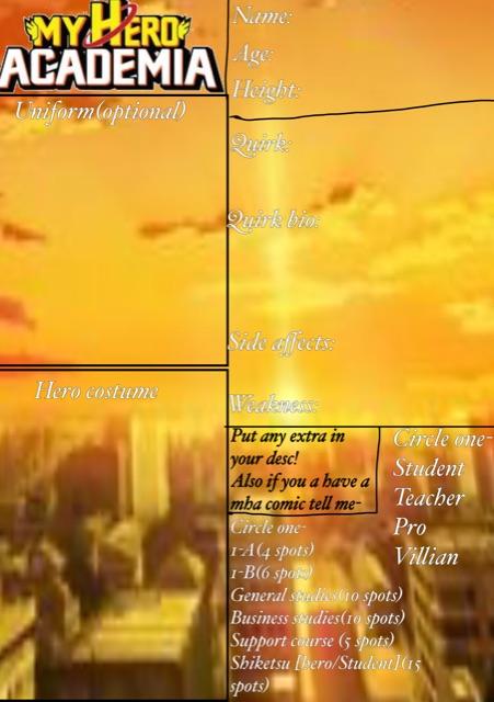 MHA Sunsets! Ep:2 Chapter: 1 - ibisPaint