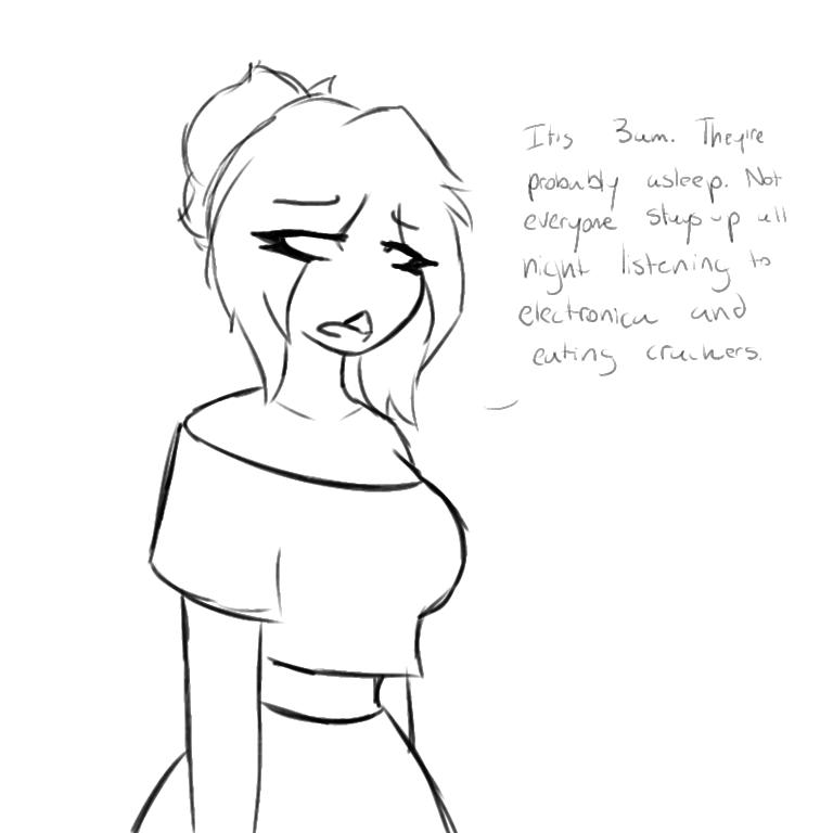 shipping shenanigans 【4】 no thoughts - ibisPaint