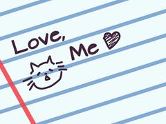 Love, me Note 1 A strange note - ibisPaint