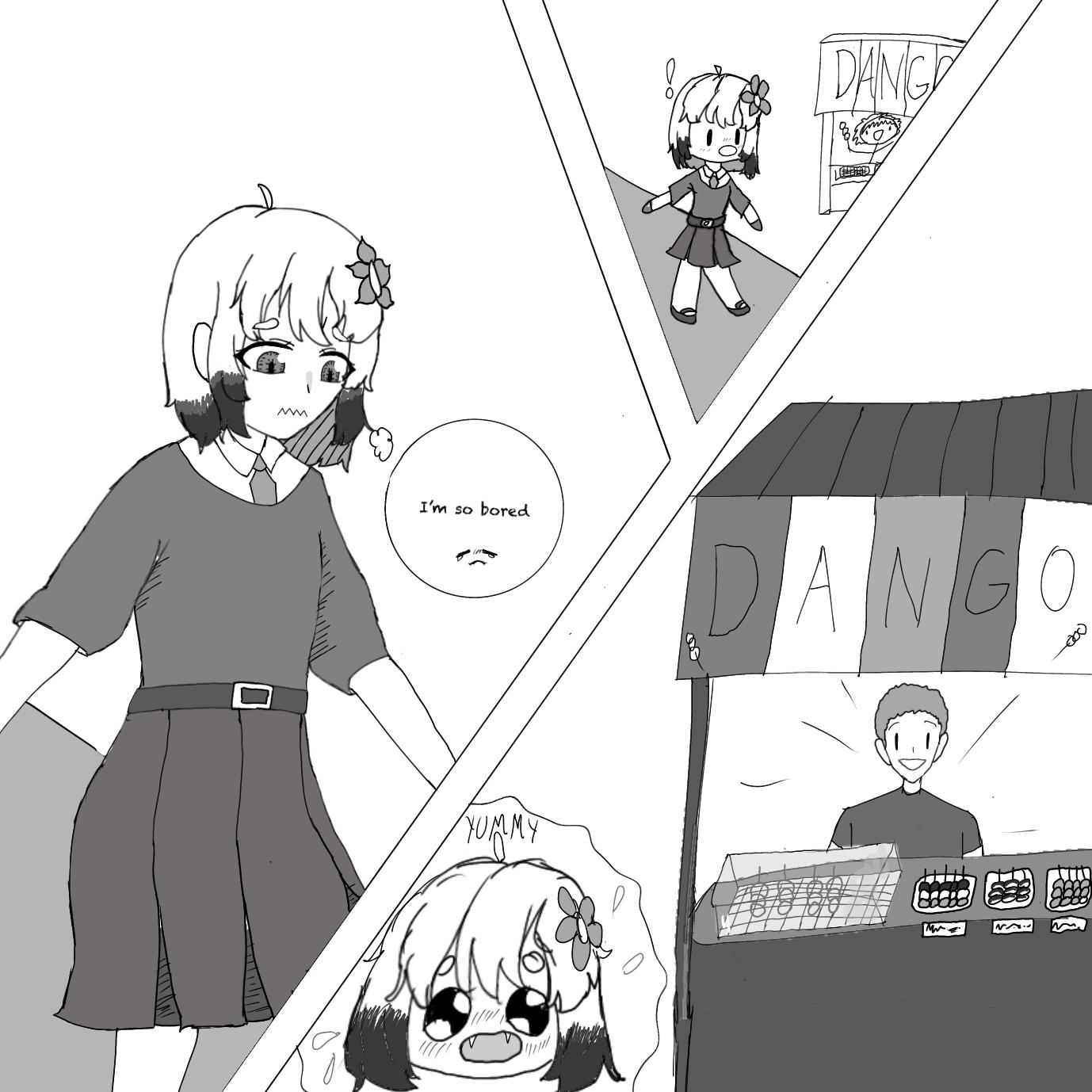 Anaru’s Daily Life Ch 1 // Dango Stall - ibisPaint