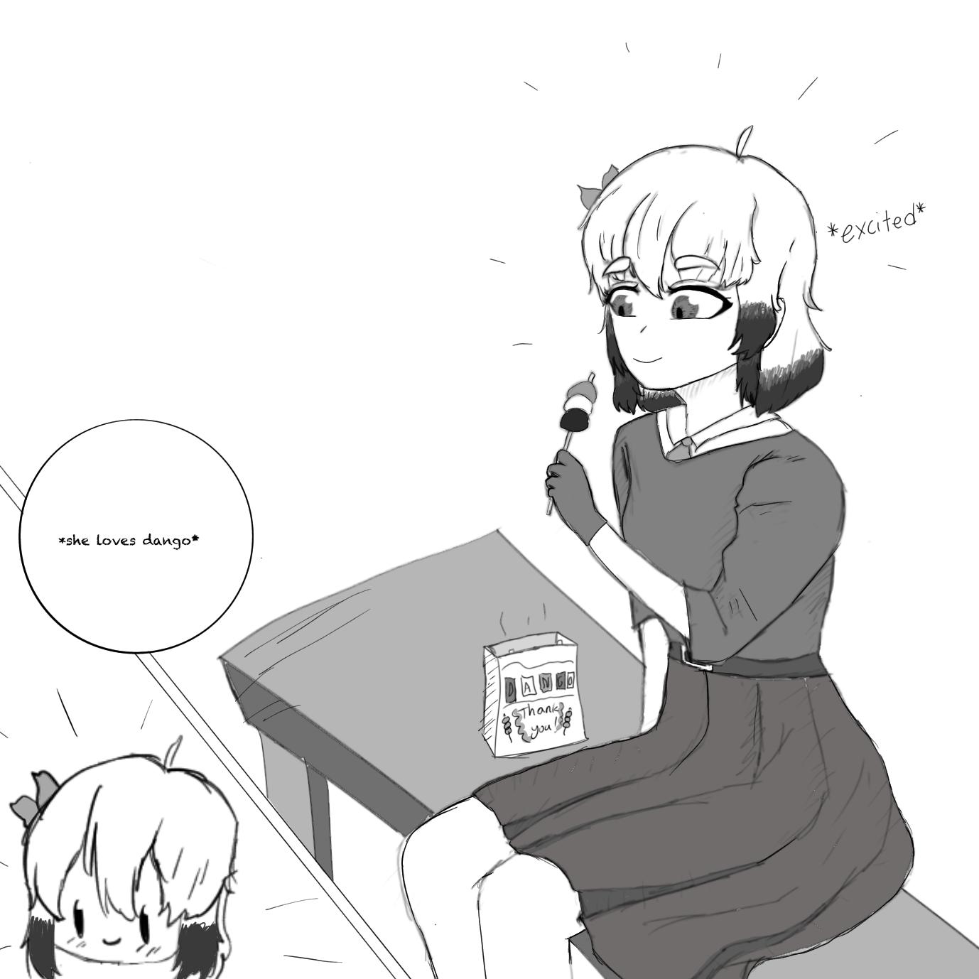 Anaru’s Daily Life Ch 1 // Dango Stall - ibisPaint