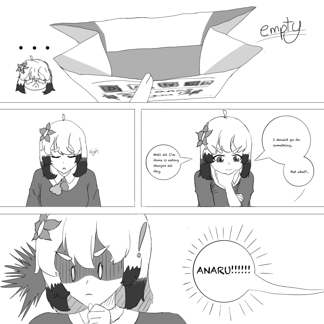 Anaru’s Daily Life Ch 1 // Dango Stall - ibisPaint