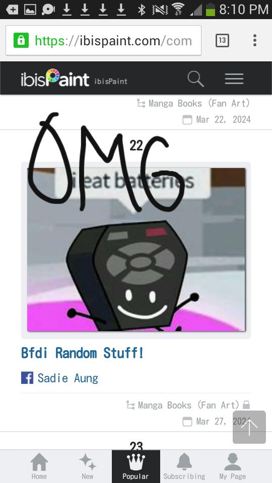 Object Random Stuff! Cringed 14 times WE'RE SO CLOSE - ibisPaint