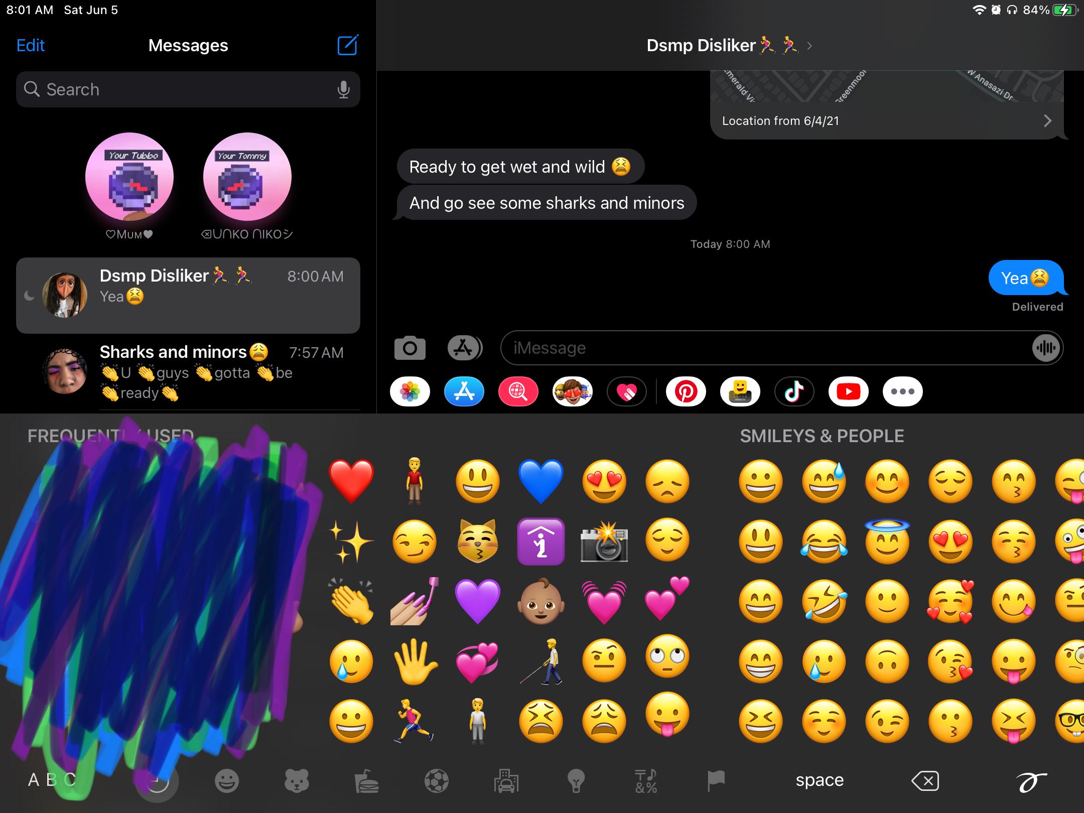 Such a baddie tbh😩🔮💦 Baddie number 8 😡🙄 Chile- uhm- - ibisPaint