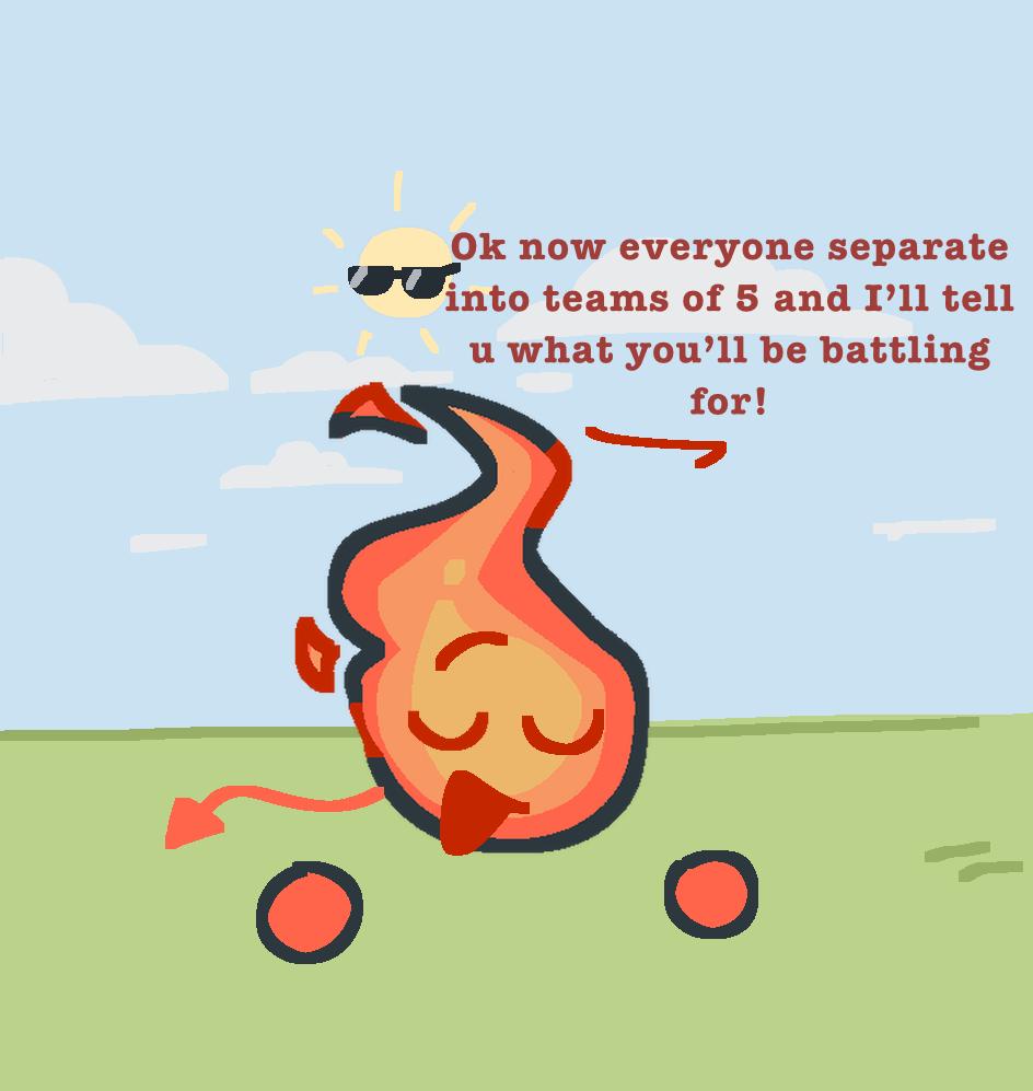 Fireballs Object Battle Show Episode 7 Teaming! - ibisPaint