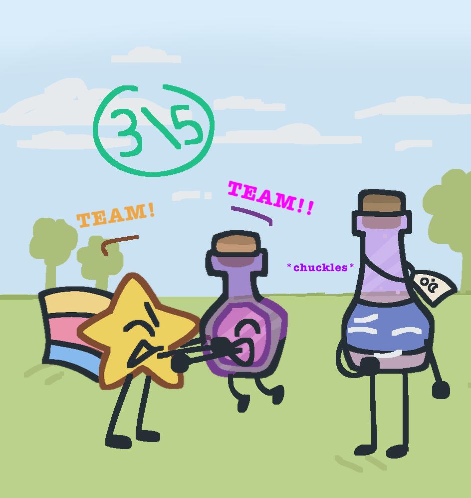 Fireballs Object Battle Show Episode 8 TEAMING! (Again) - ibisPaint