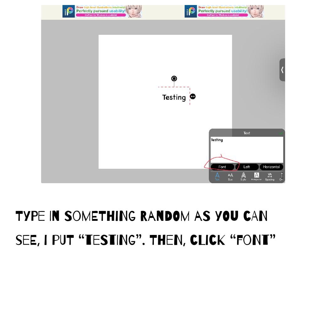 Fpe Oc info Episode2 Font Tutorial - ibisPaint