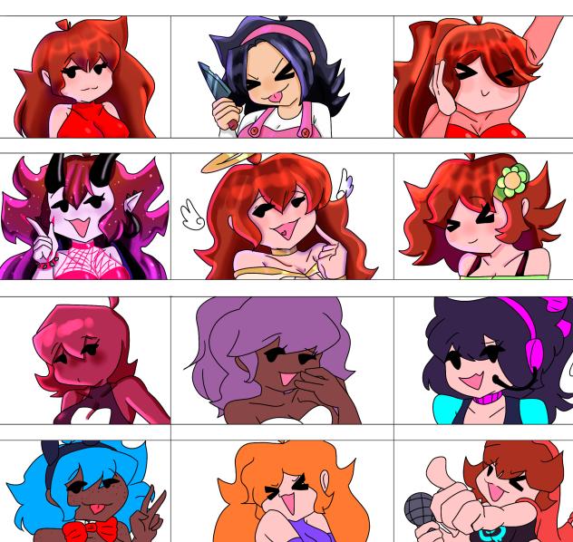 💌🎀New Randomness🏳️‍🌈 freakygirls2 🏳️‍🌈 Omg so many Gfs😮 - ibisPaint