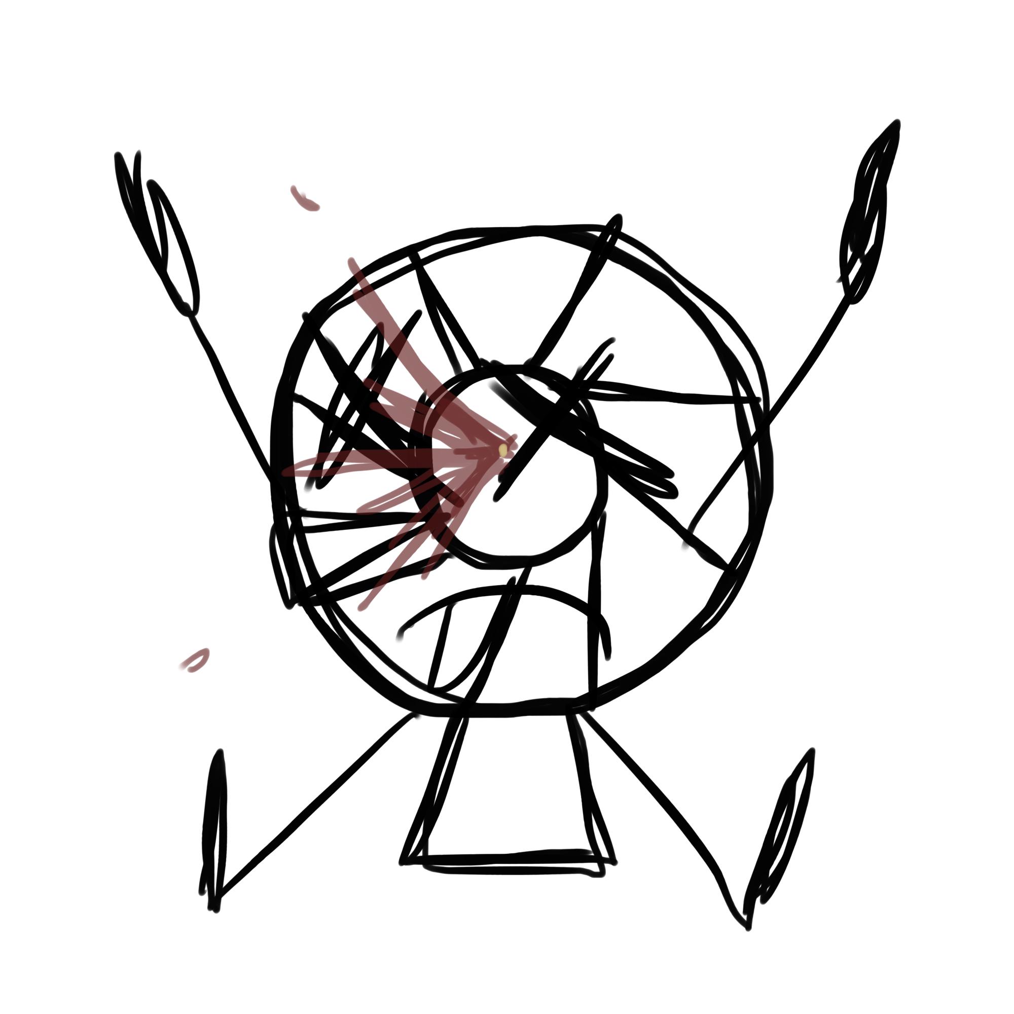 The Reference Show (CANCELLED) Brain cells Lost: 2 grgrgrgr - ibisPaint