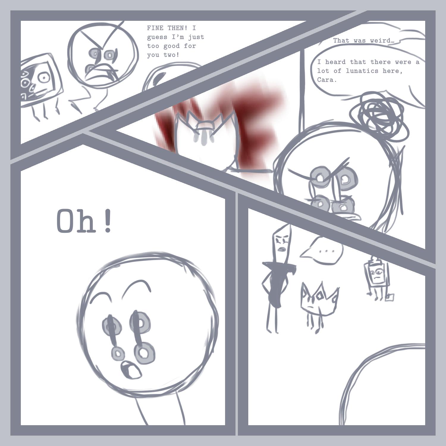 FUNNY OBJECTS DAY 3 COMIC 2: Incomprehensible - ibisPaint